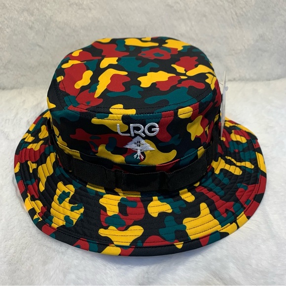 Lrg | Accessories | Mens Lrg Lifted Research Group Rasta Boonie Bucket ...